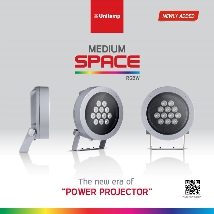 New! Medium SPACE RGBW | Unilamp